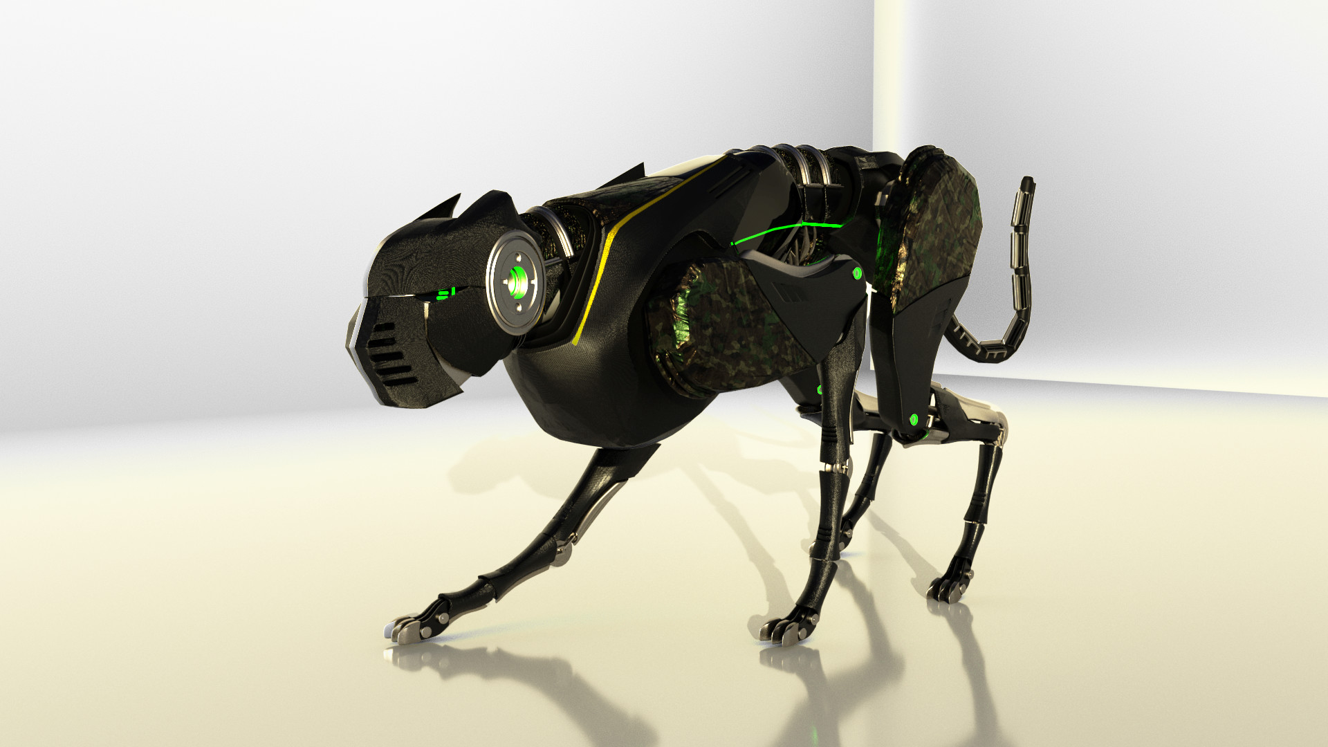 ArtStation - Panther Mech