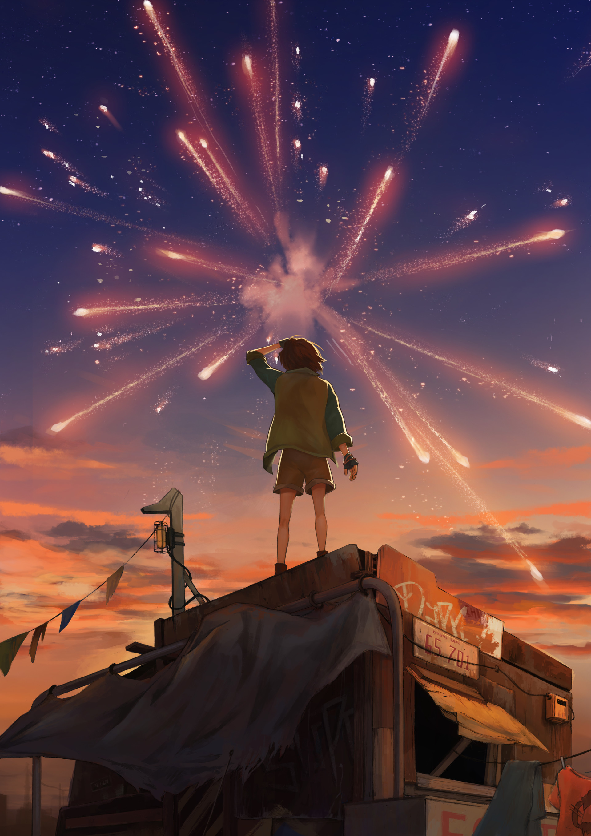 ArtStation - Rocket_Fireworks