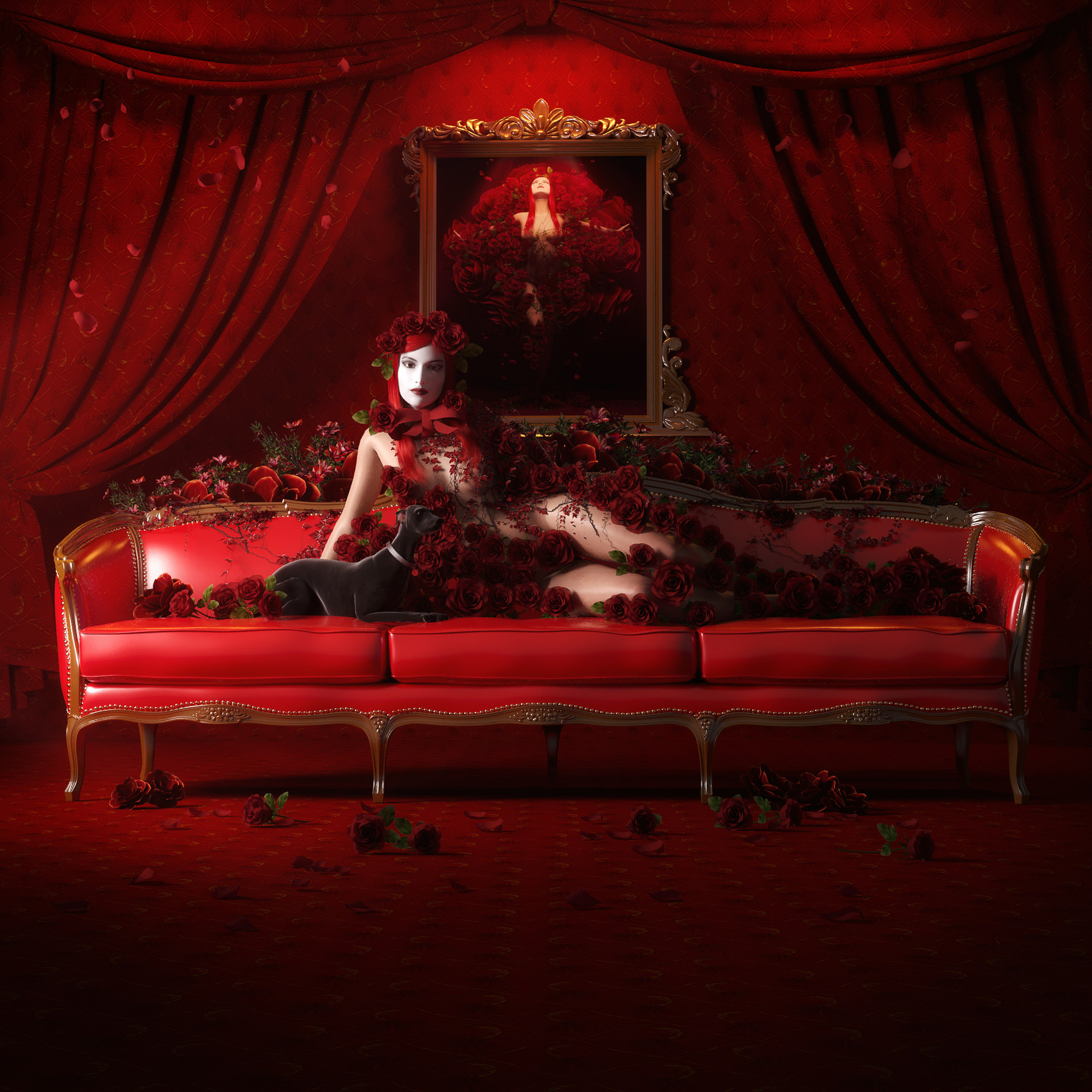ArtStation - the red room