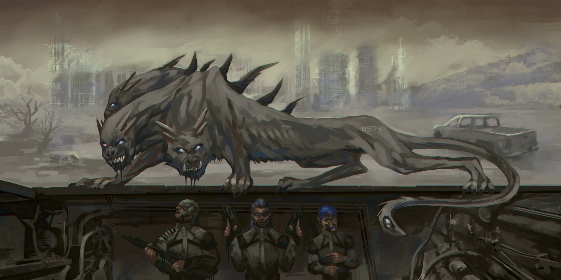 ArtStation - Chimera 2090