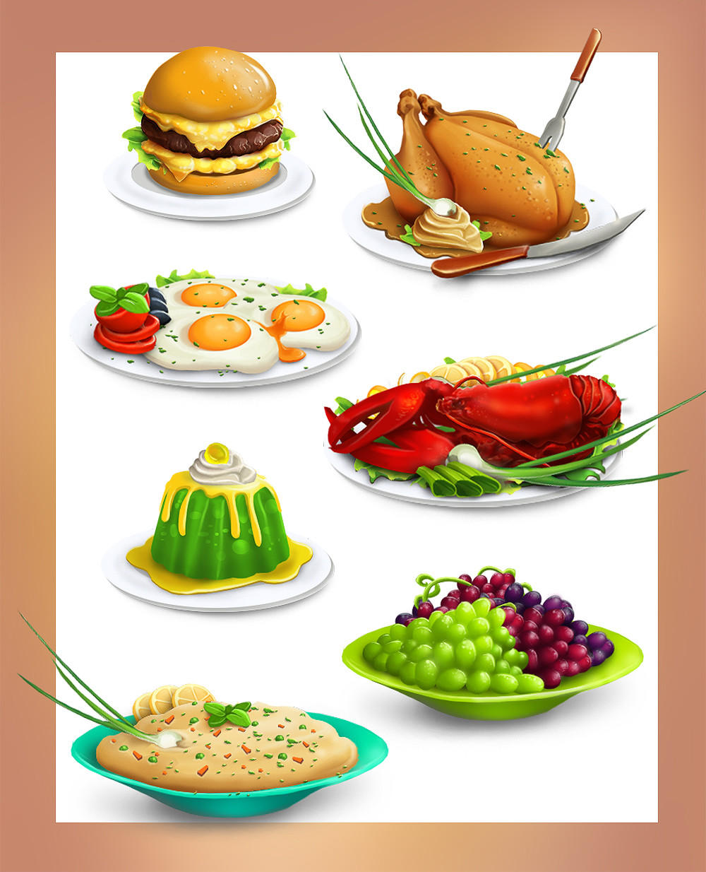 ArtStation - Cooking (Food Concept Art)