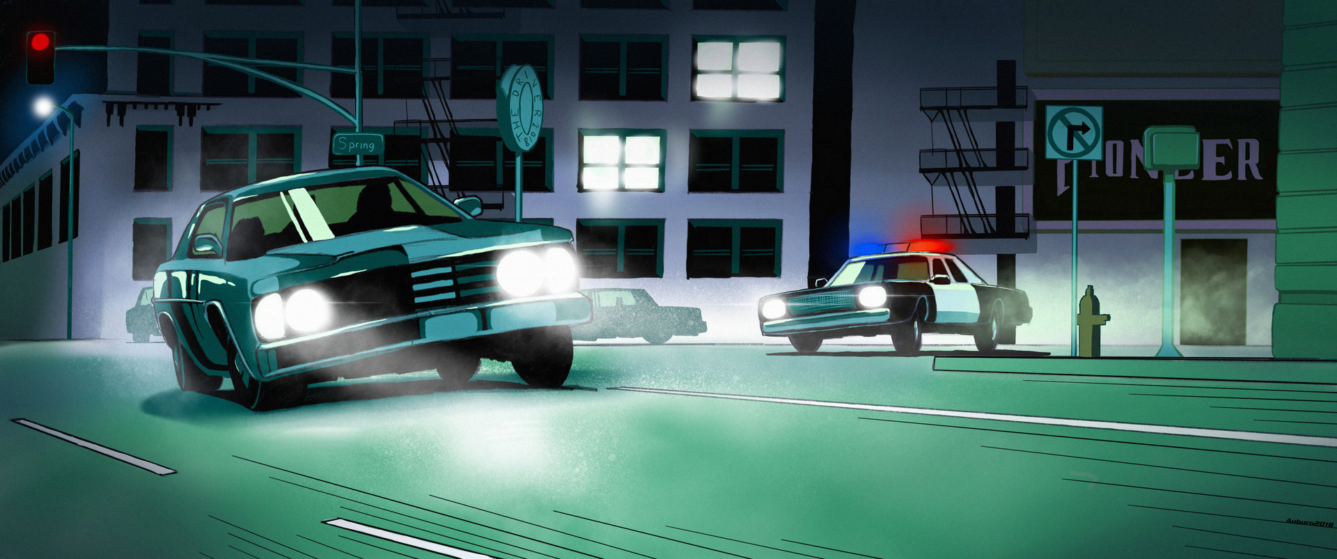 ArtStation - The DRIVER