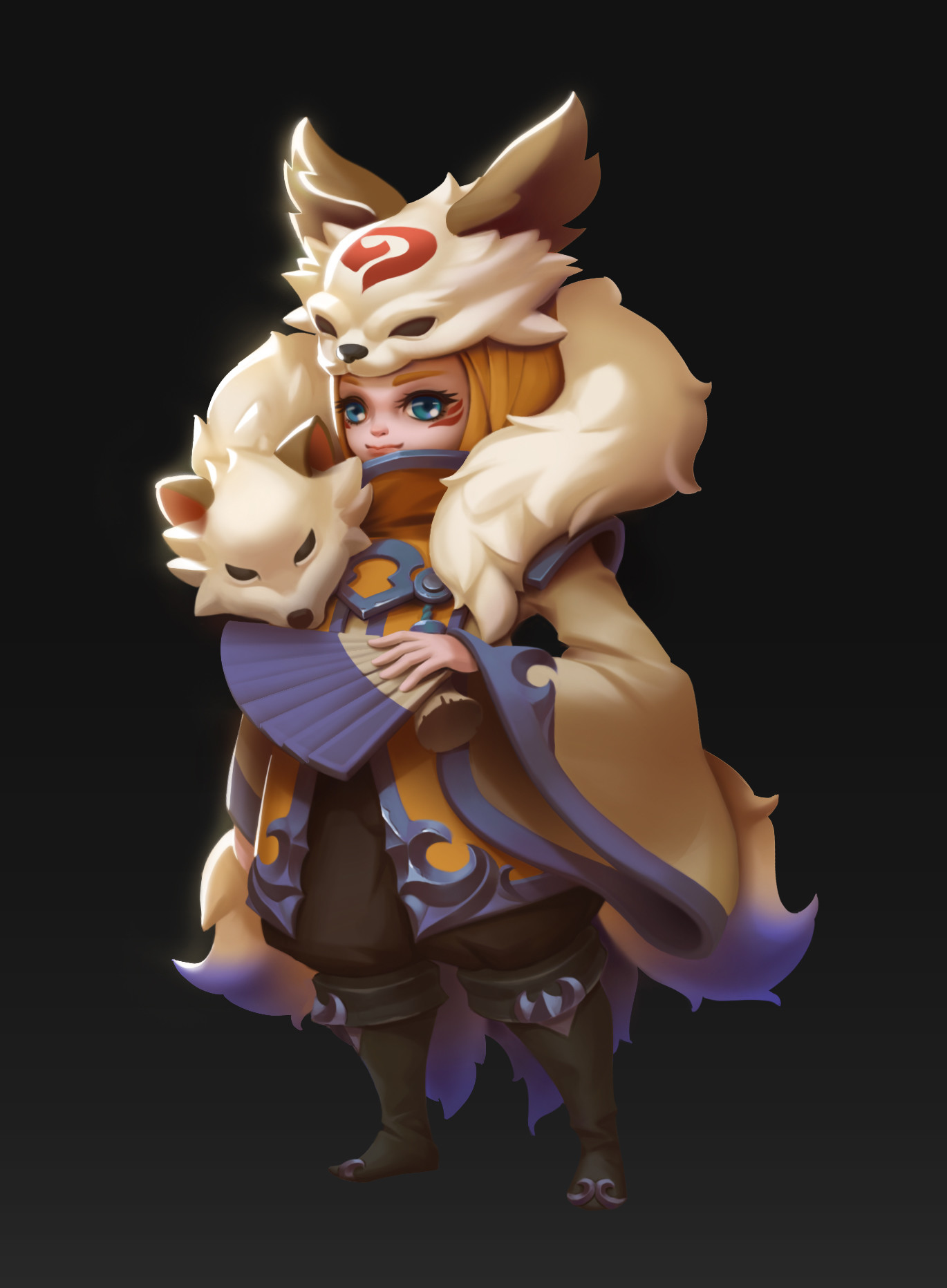 ArtStation - a fairy fox