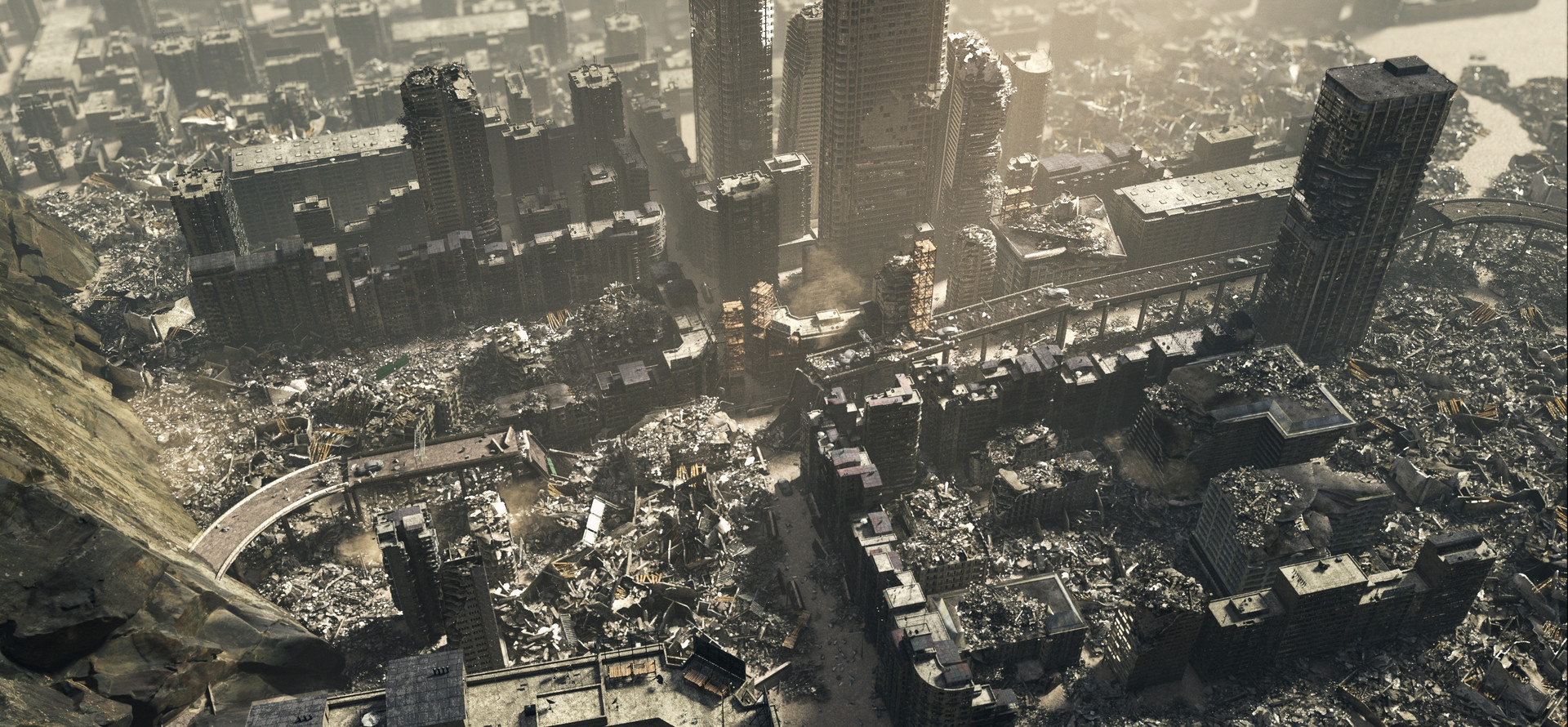 ArtStation - 3D Environment apocalyptic city