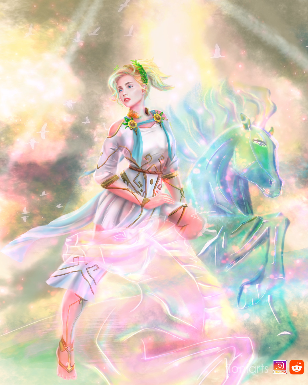 ArtStation - Mercy Winged Victory