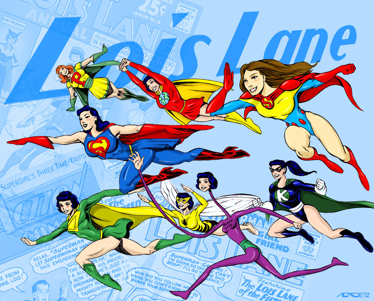 ArtStation - LOIS LANE GOT SUPERPOWERS!