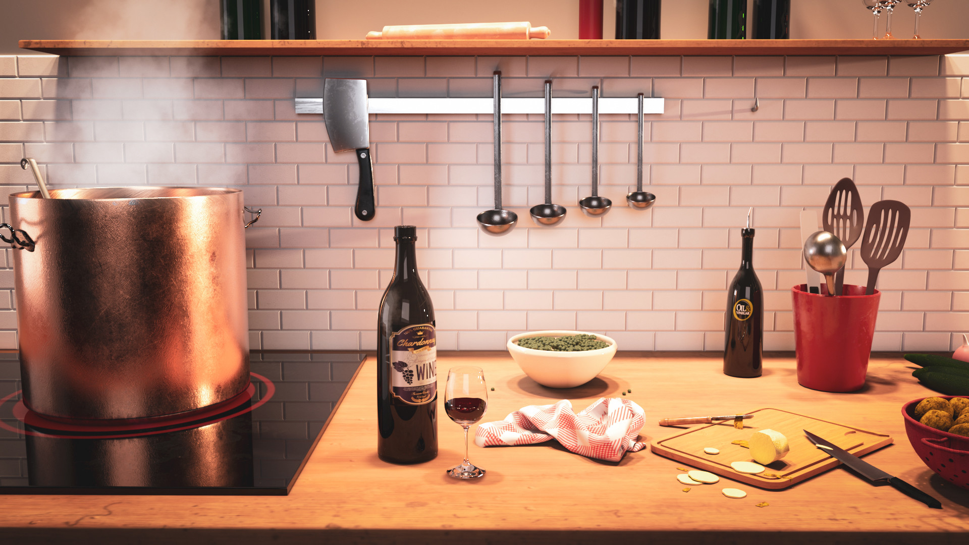 ArtStation - Kitchen Scene