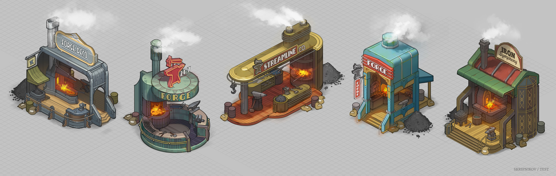 ArtStation - Forge concepts