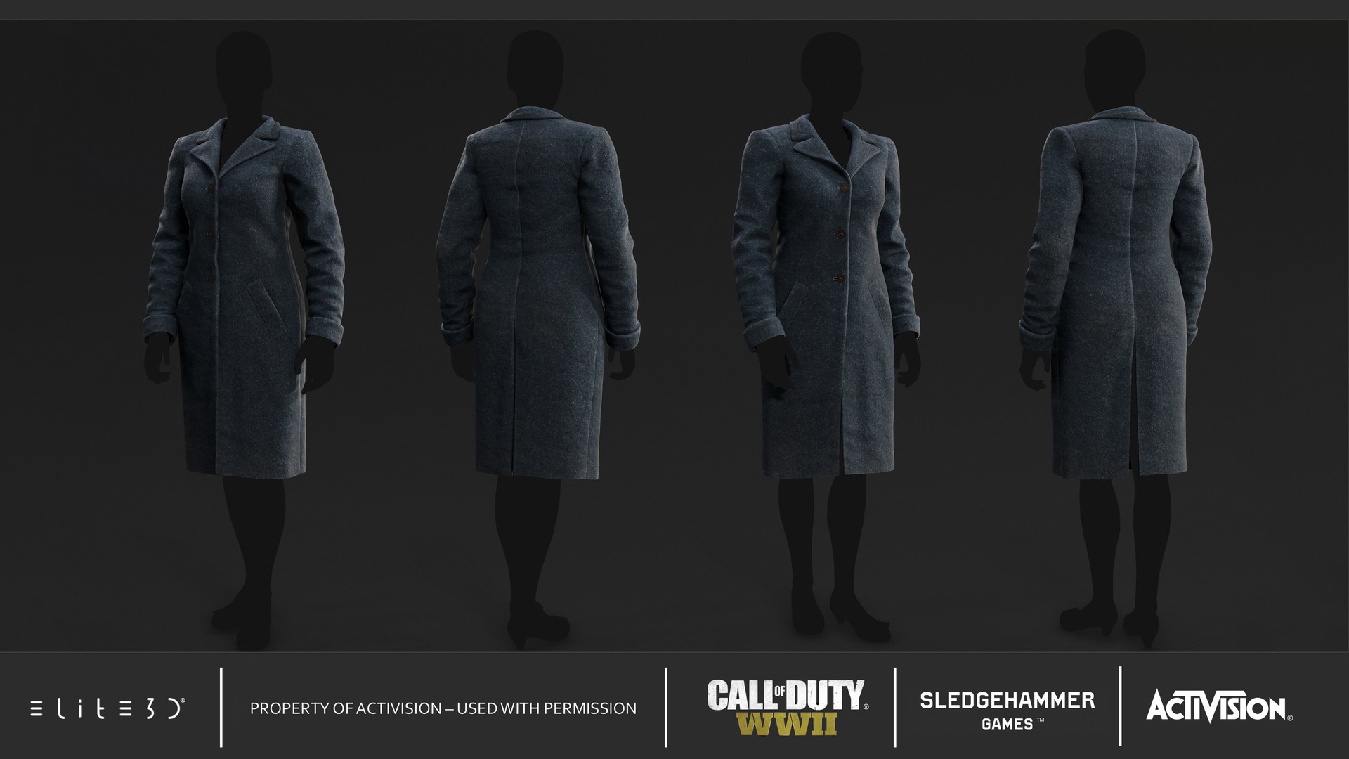 elite3d studio - Call of Duty: World War II Characters Round 2