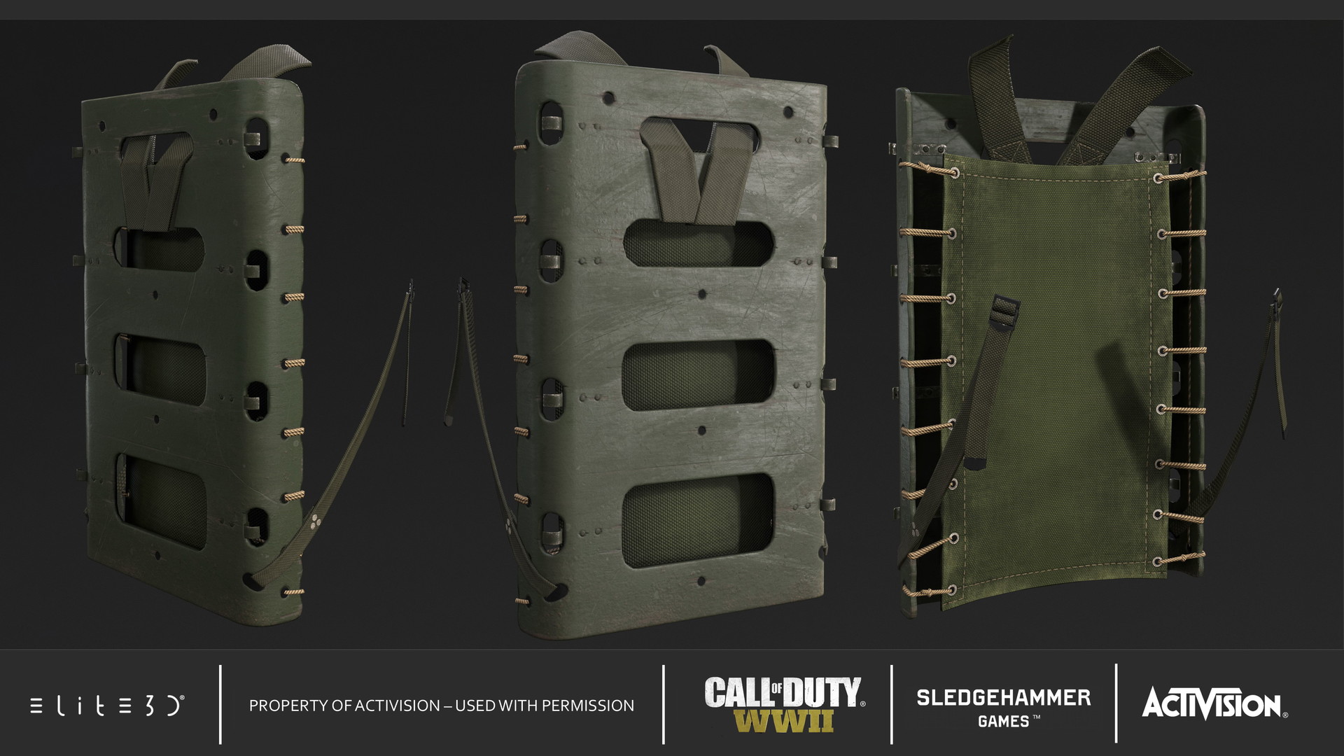 elite3d studio - Call of Duty: World War II Characters Round 2