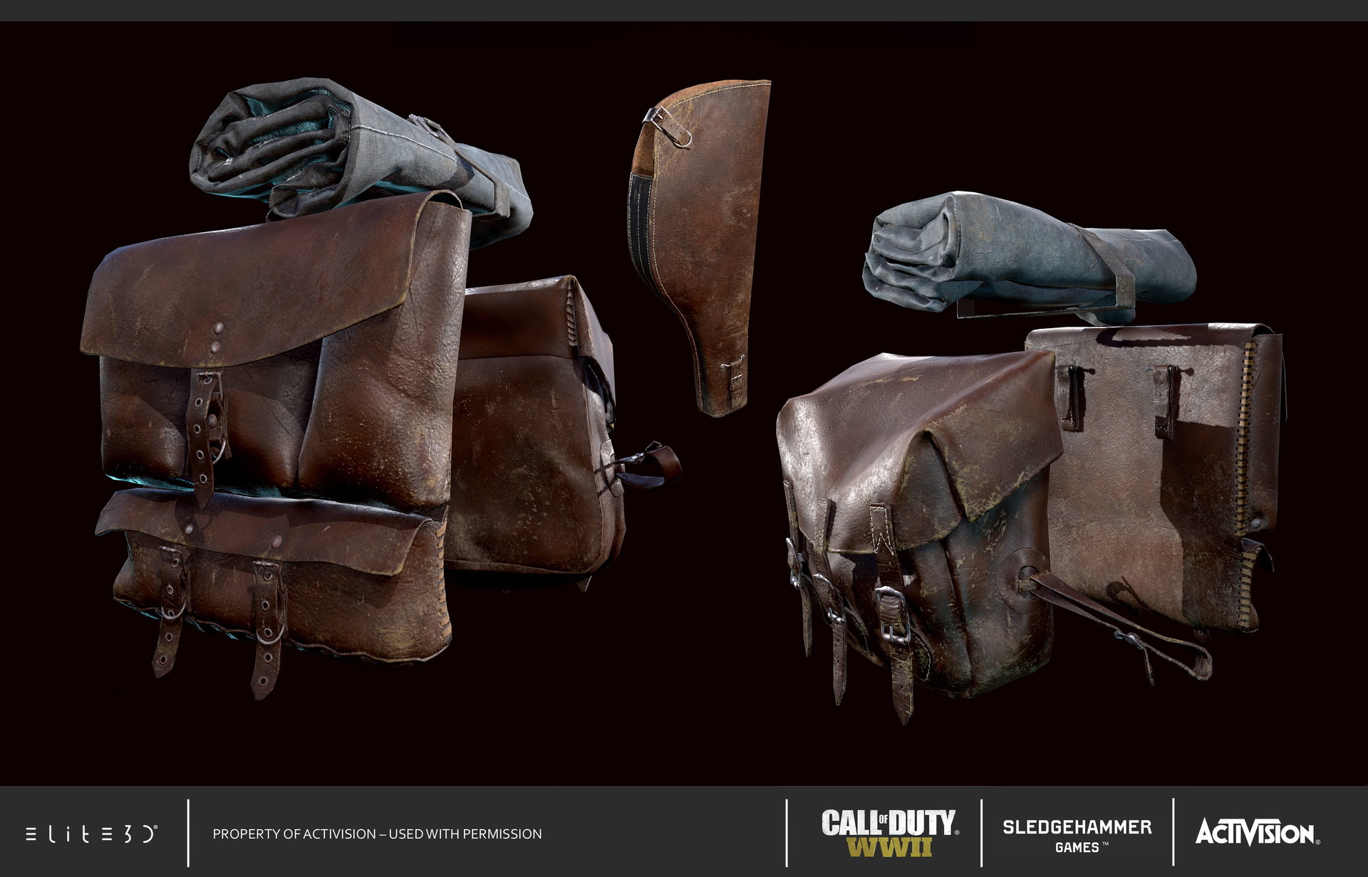 elite3d studio - Call of Duty: World War II Characters Round 2