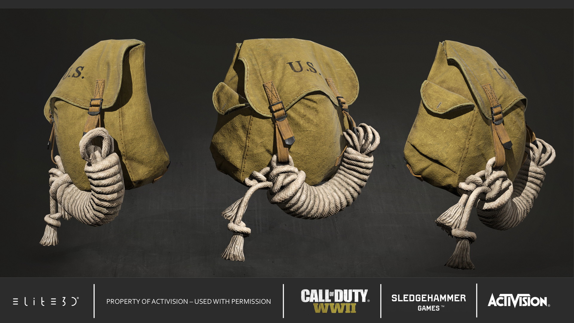 elite3d studio - Call of Duty: World War II Characters Round 2