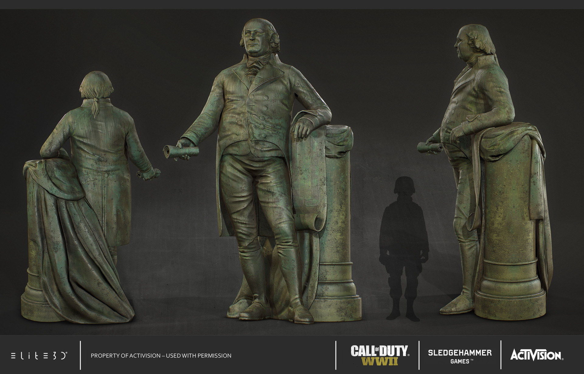 elite3d studio - Call of Duty: World War II Props Round 2