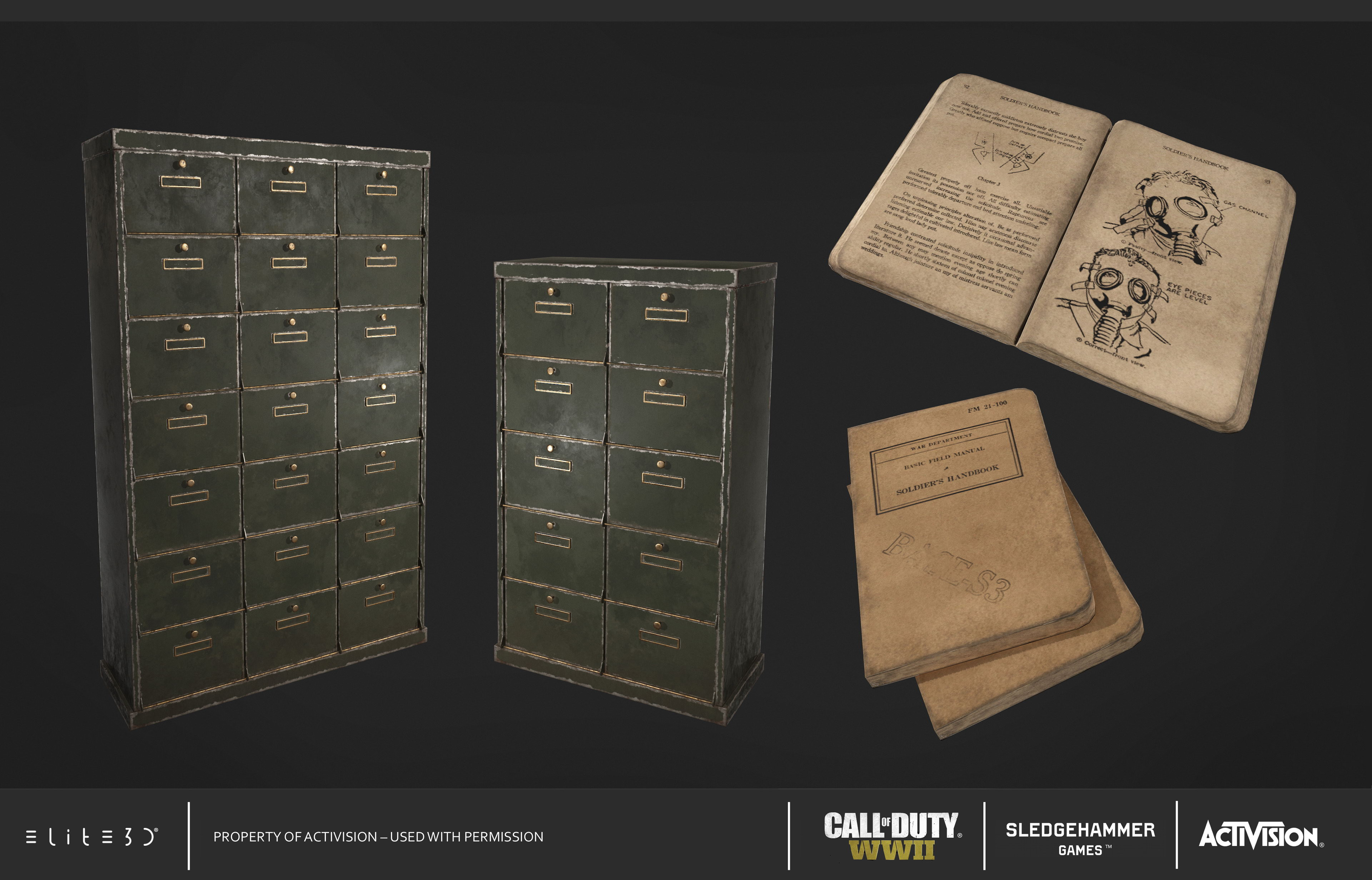 elite3d - Call of Duty: World War II Props Round 2