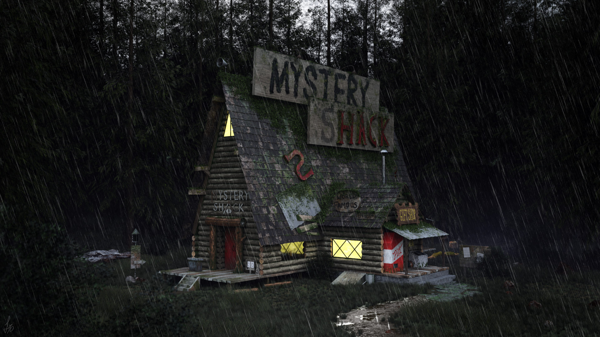 ArtStation - Mystery Shack