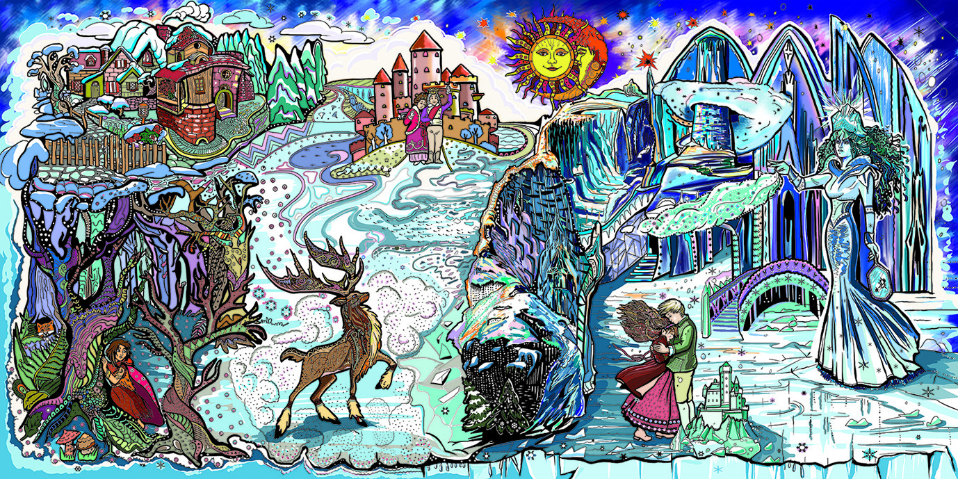 giant size coloring pages posters mural