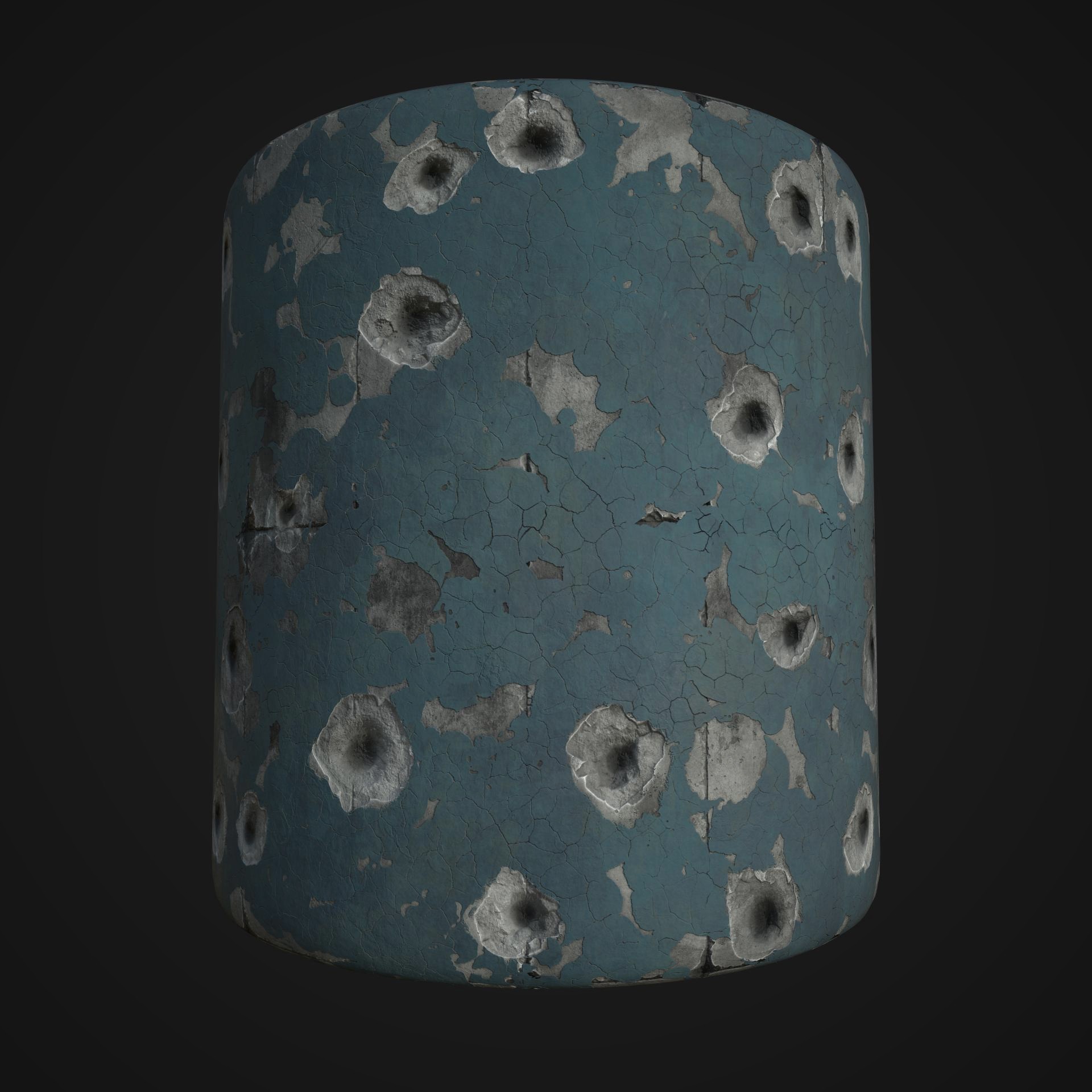 ArtStation - Wall whith bullet holes