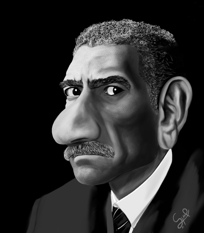 ArtStation - Sayed Ragab caricature