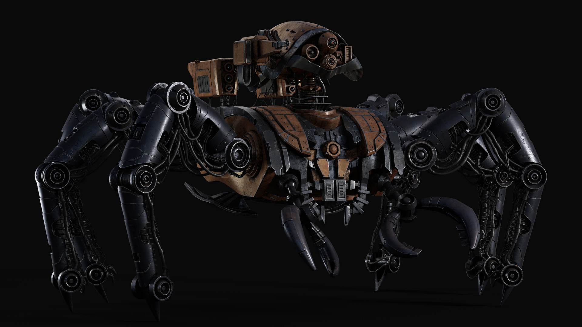 ArtStation - SpiderMech