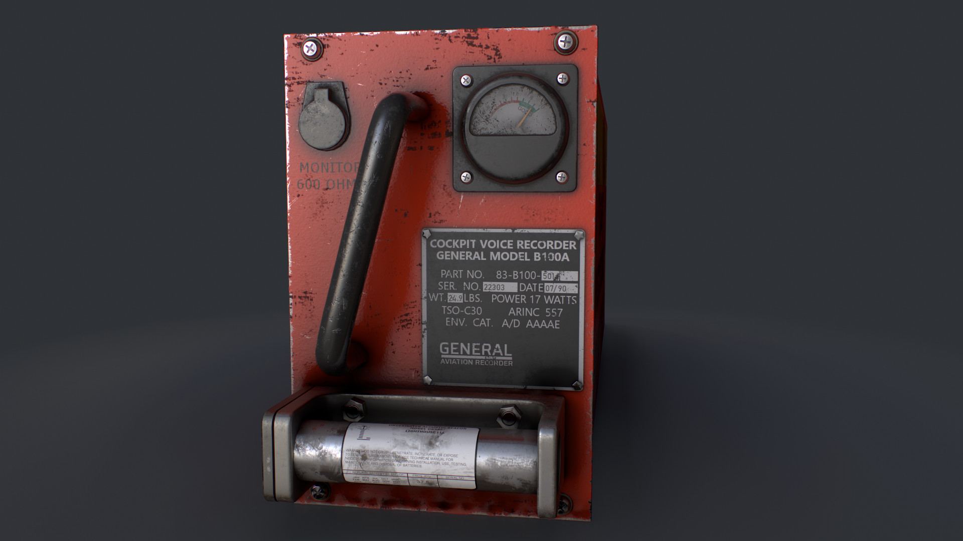 ArtStation - Cockpit Voice Recorder