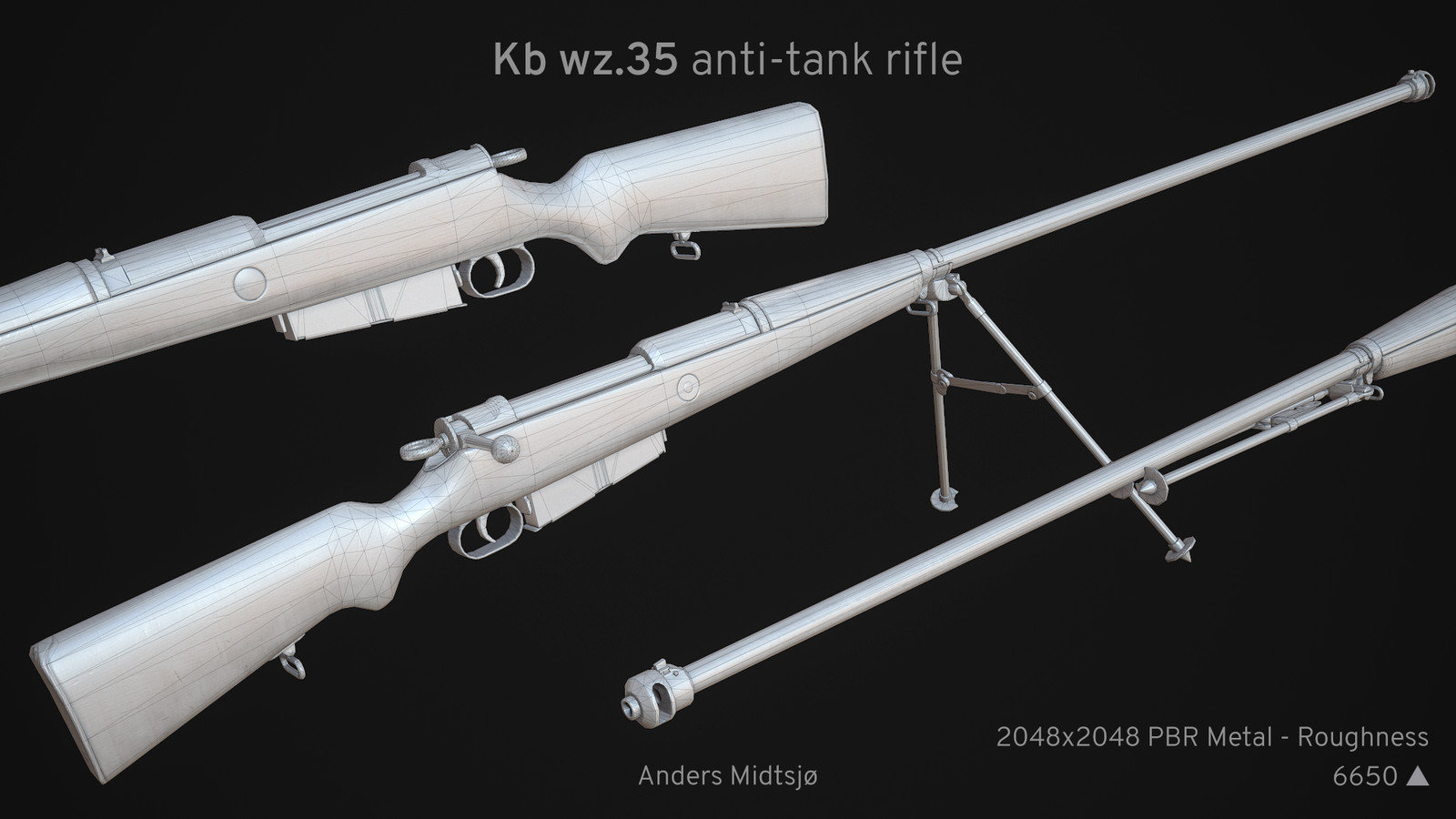 Anders M - Kb wz.35 Anti-Tank Rifle