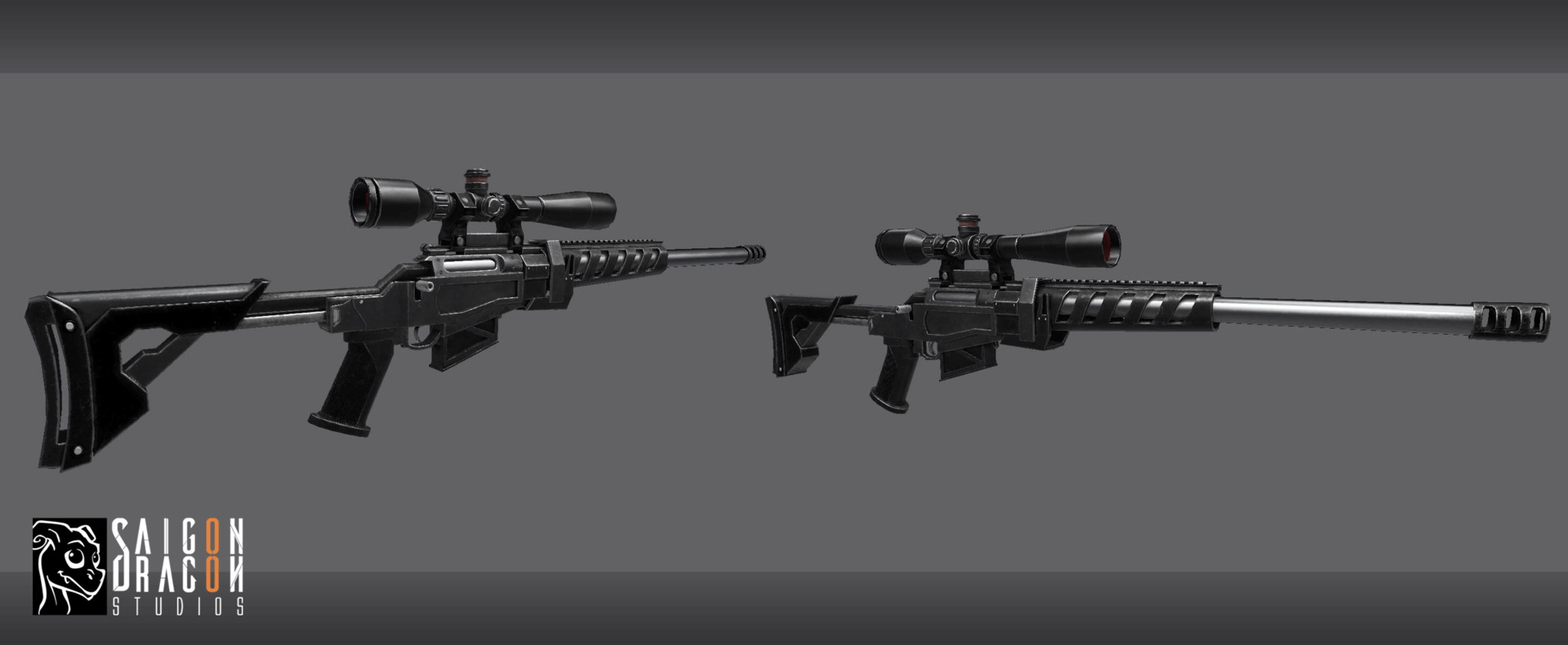 ArtStation - Sniper Rifle