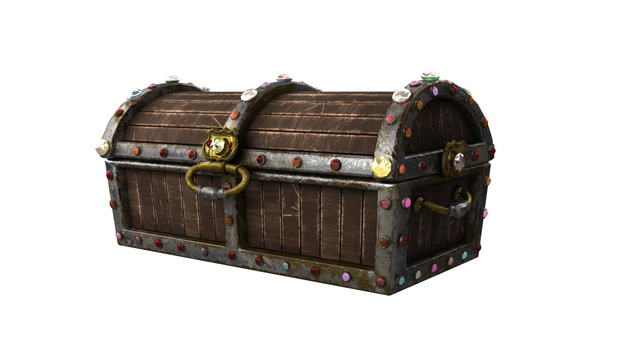 ArtStation - Treasure chest practise