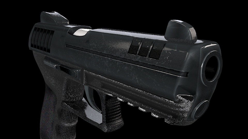 ArtStation - AVAILABLE for SALE - Stylized Hand Gun