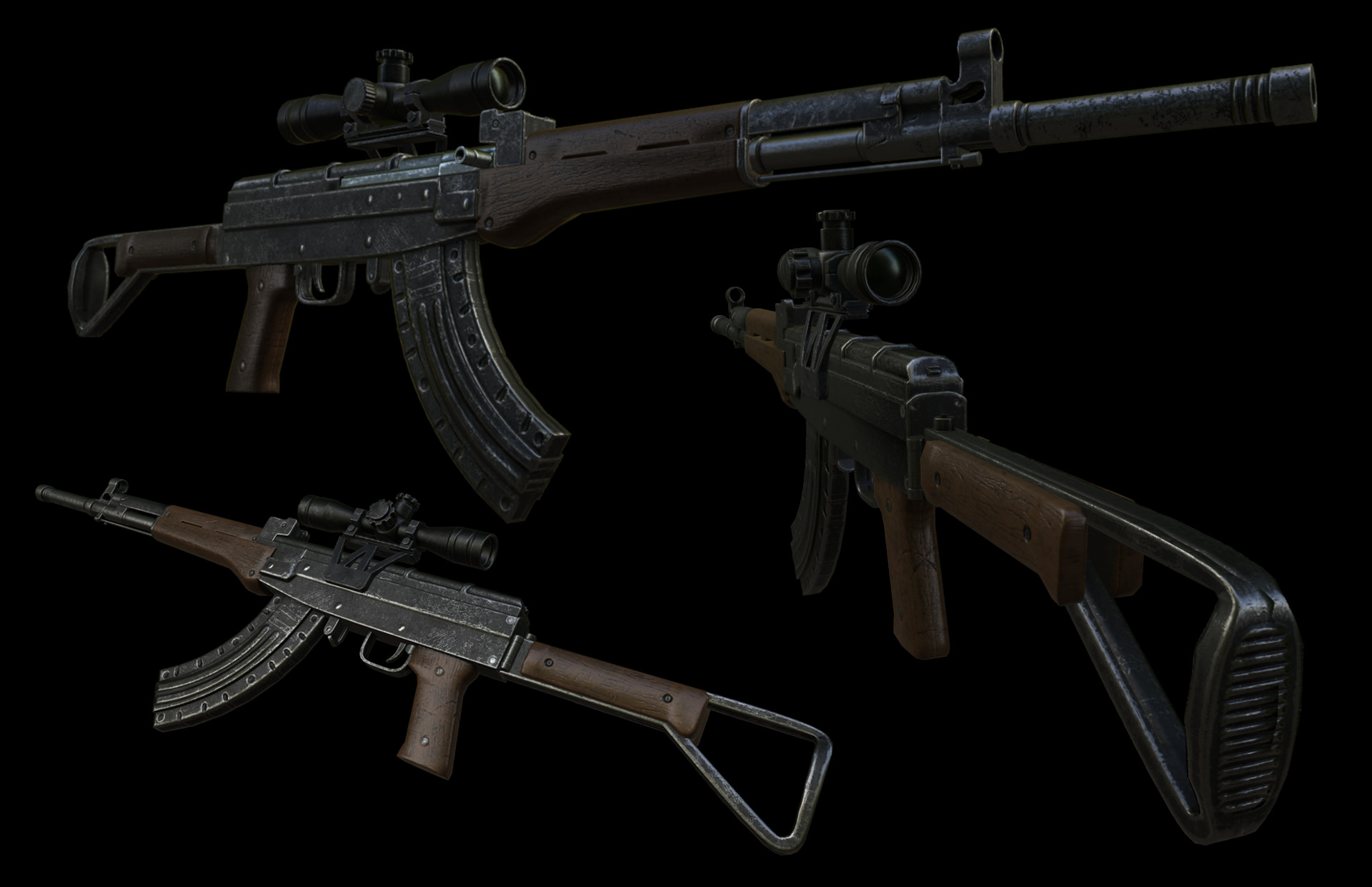 ArtStation - Assault Rifle