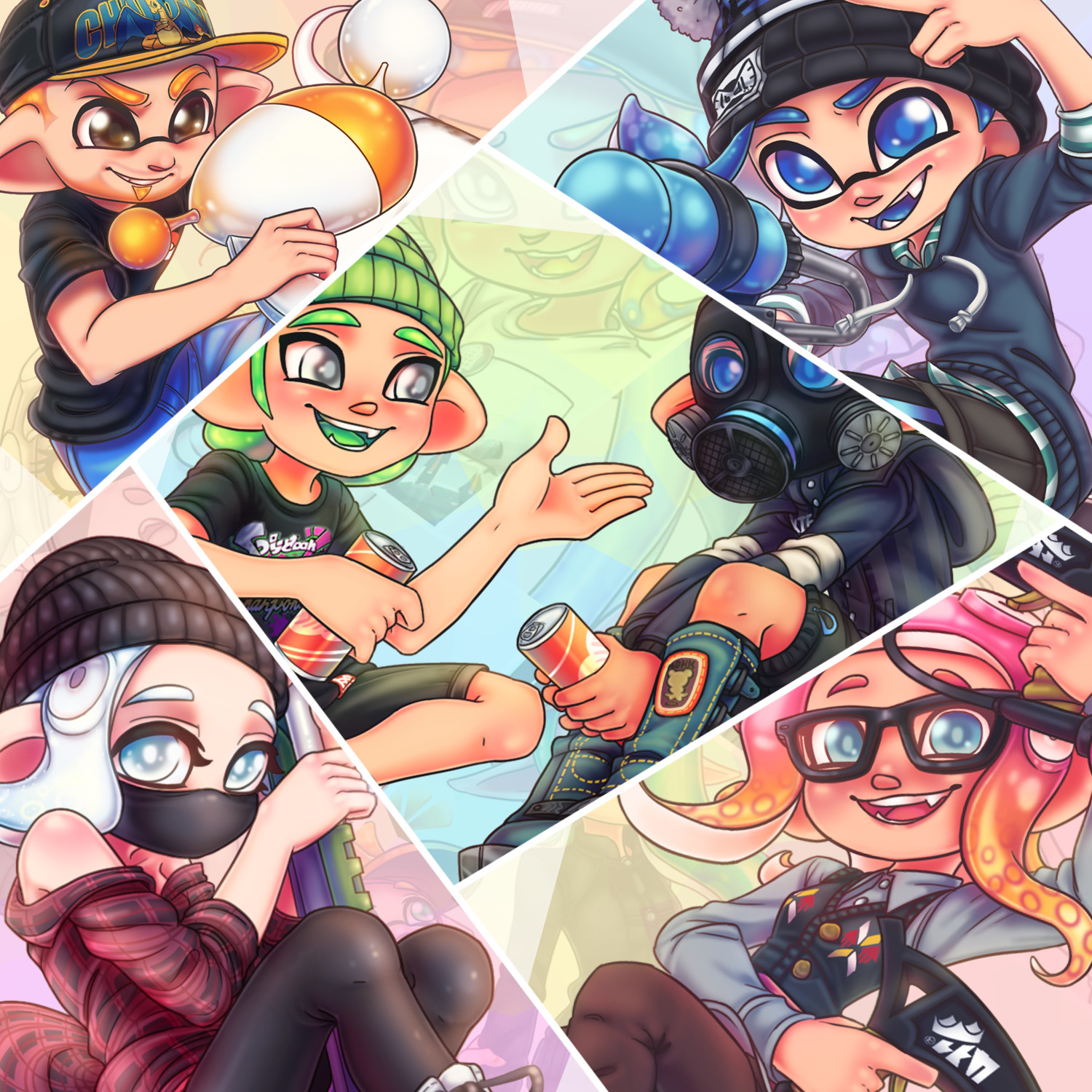 ArtStation - Splatoon Commission Work (5)