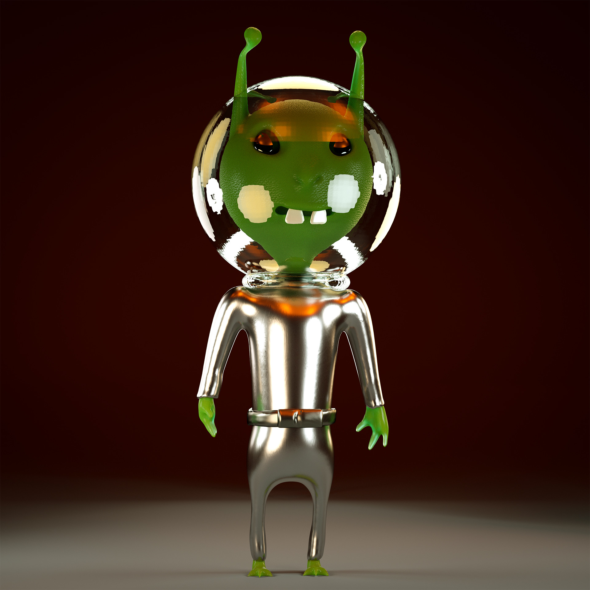 ArtStation - The Marcian on planet earth