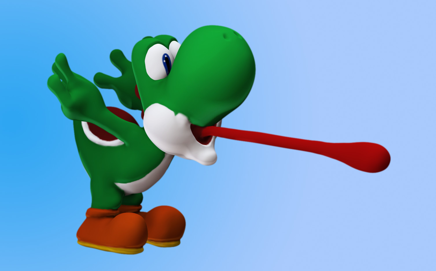 Yoshi Tongue Png