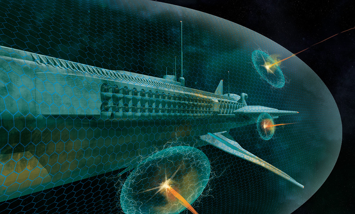 ArtStation - SPACE OPERA GAME CARD - SHIELD