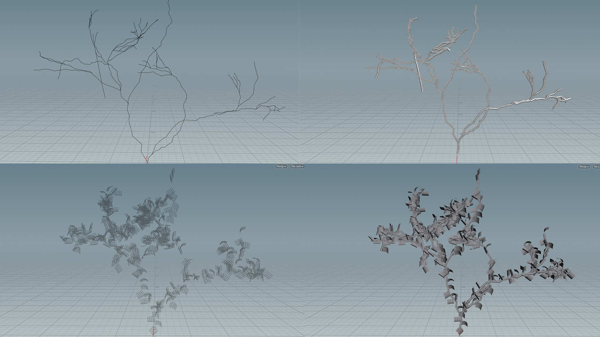 Félix-Antoine Dupéré - Houdini gripping vines system for UE4