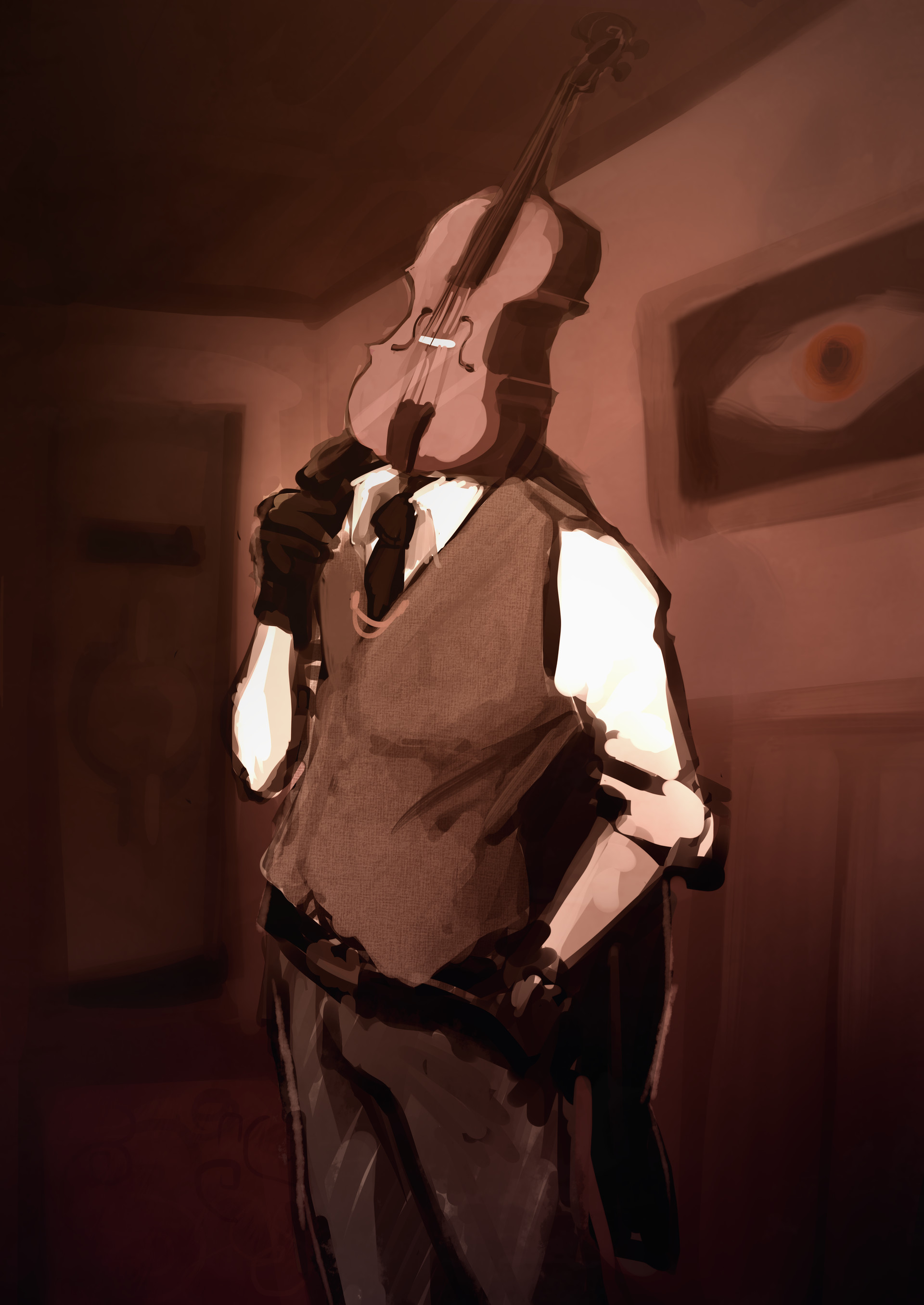 ArtStation - Cello Man