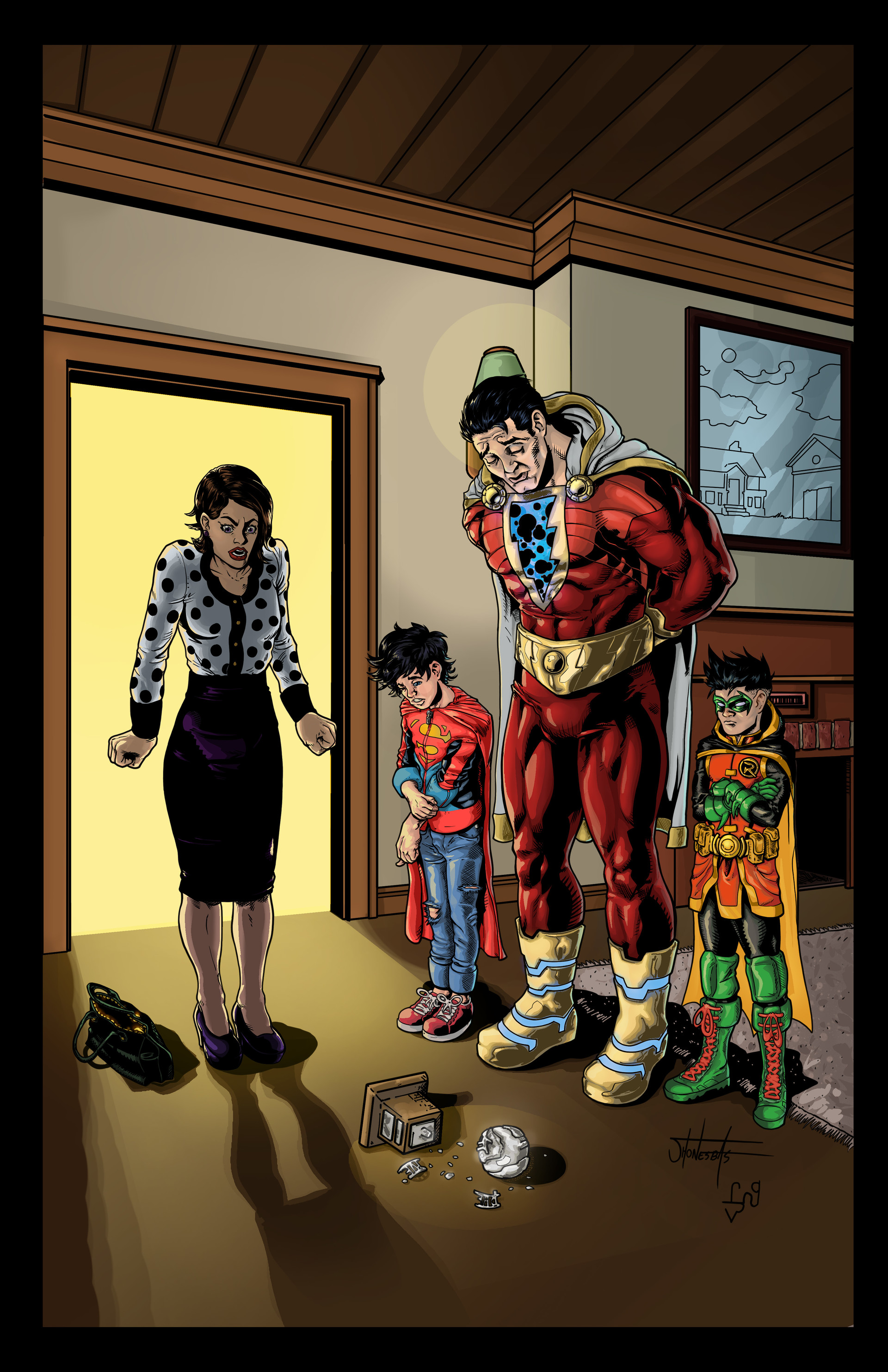 ArtStation - Ups-Sorry (DC Comics)