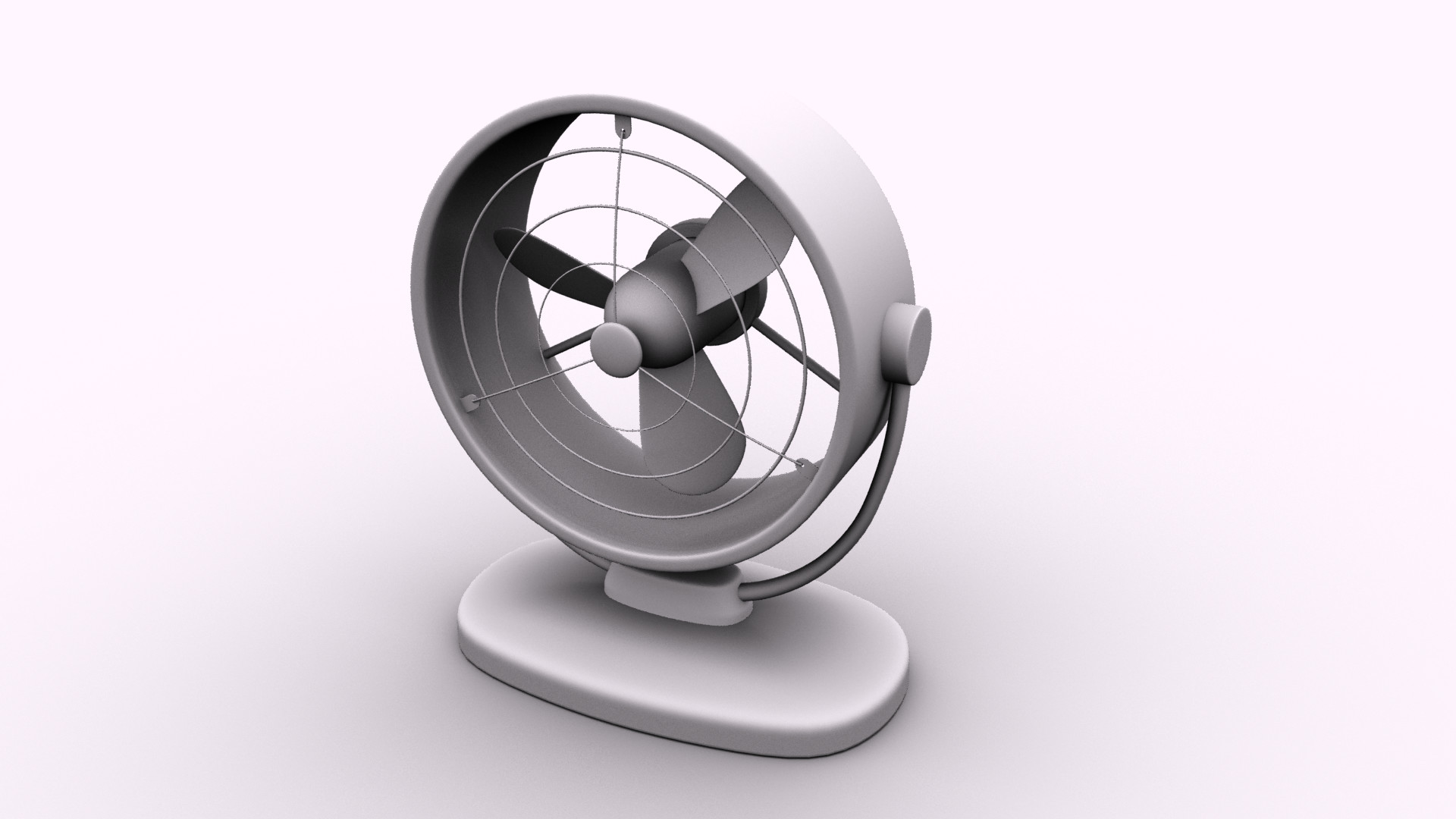 ArtStation - Table Fan