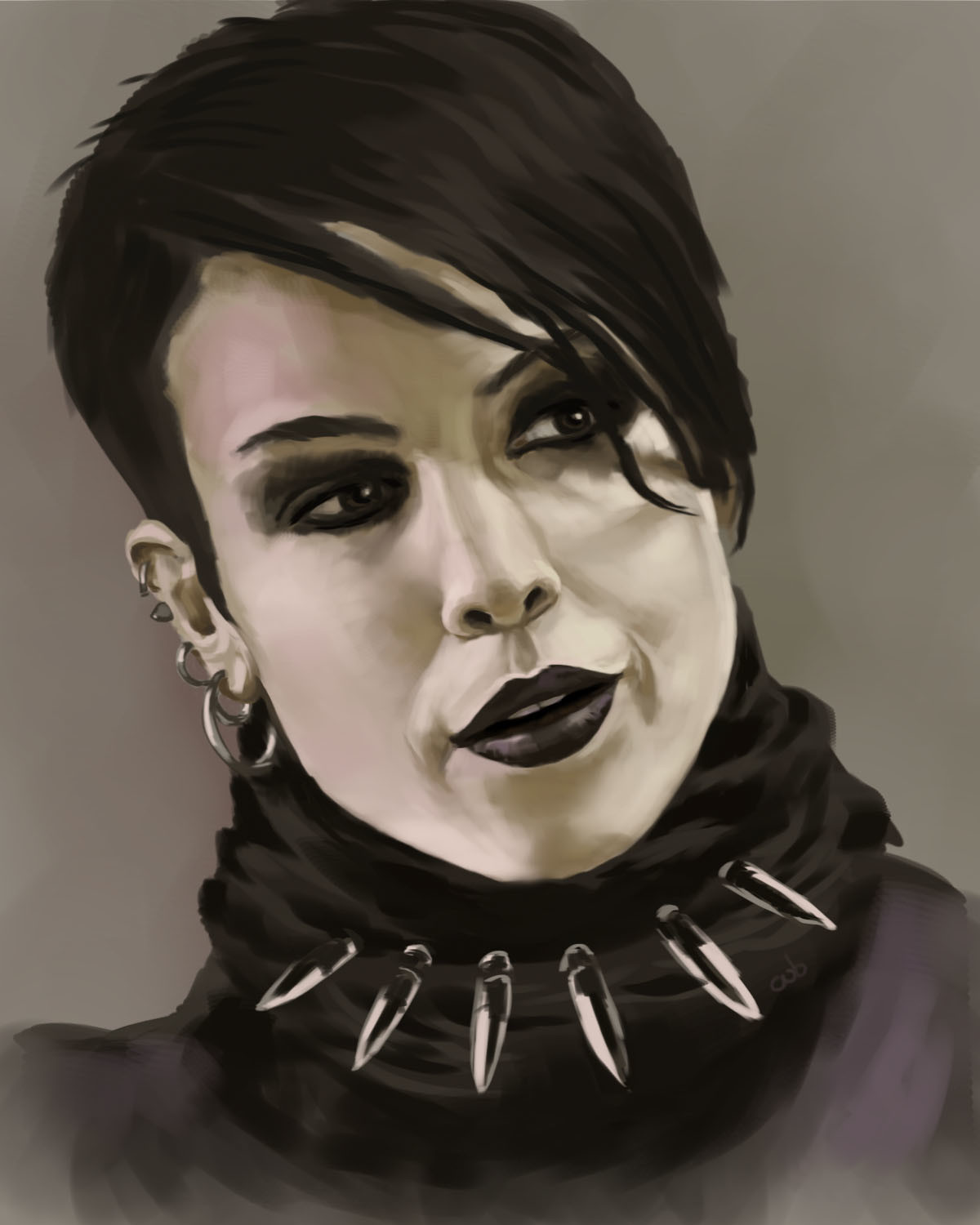 ArtStation - Noomi Rapace - Lisbeth Salander