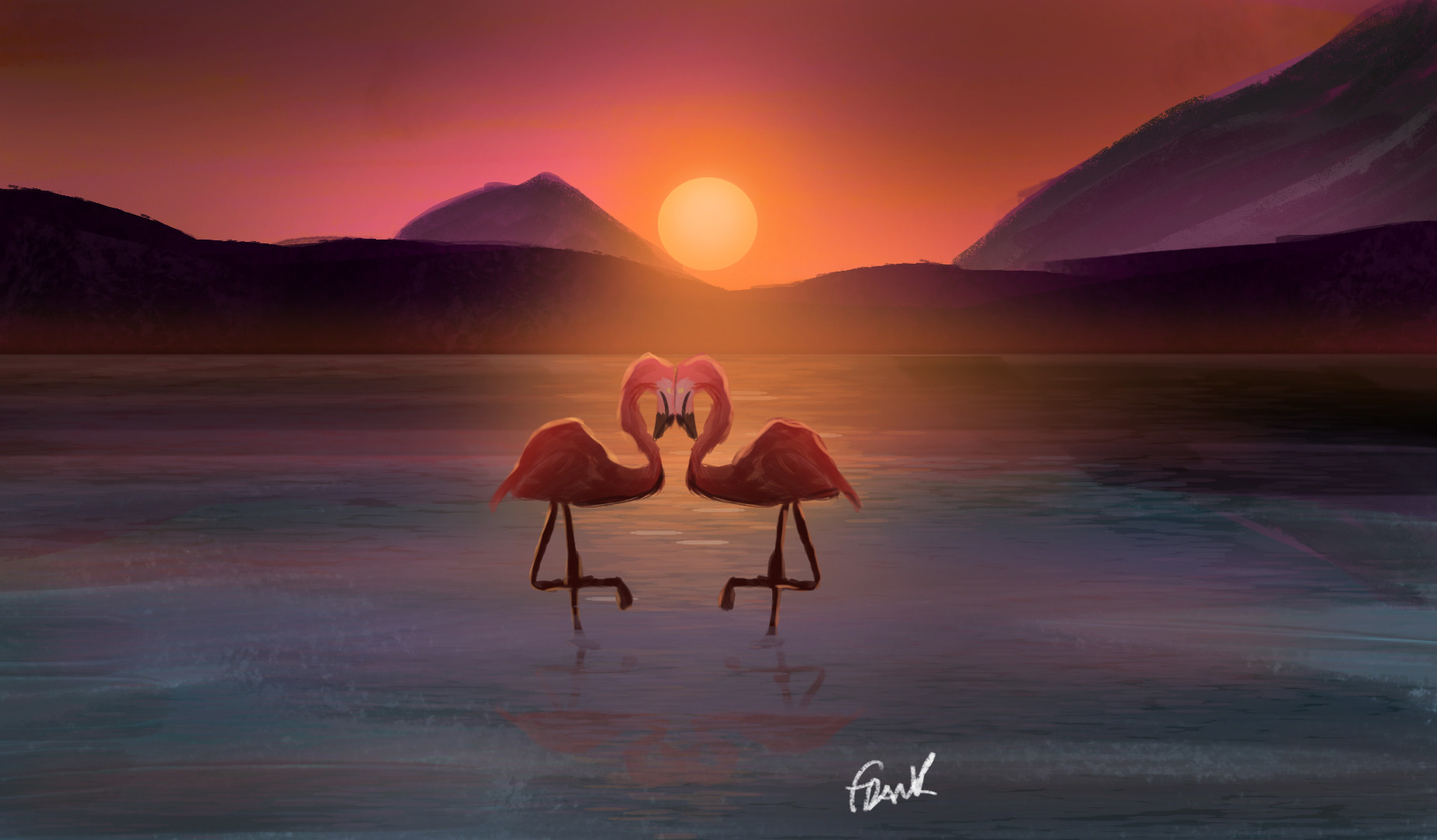 ArtStation - The sunset