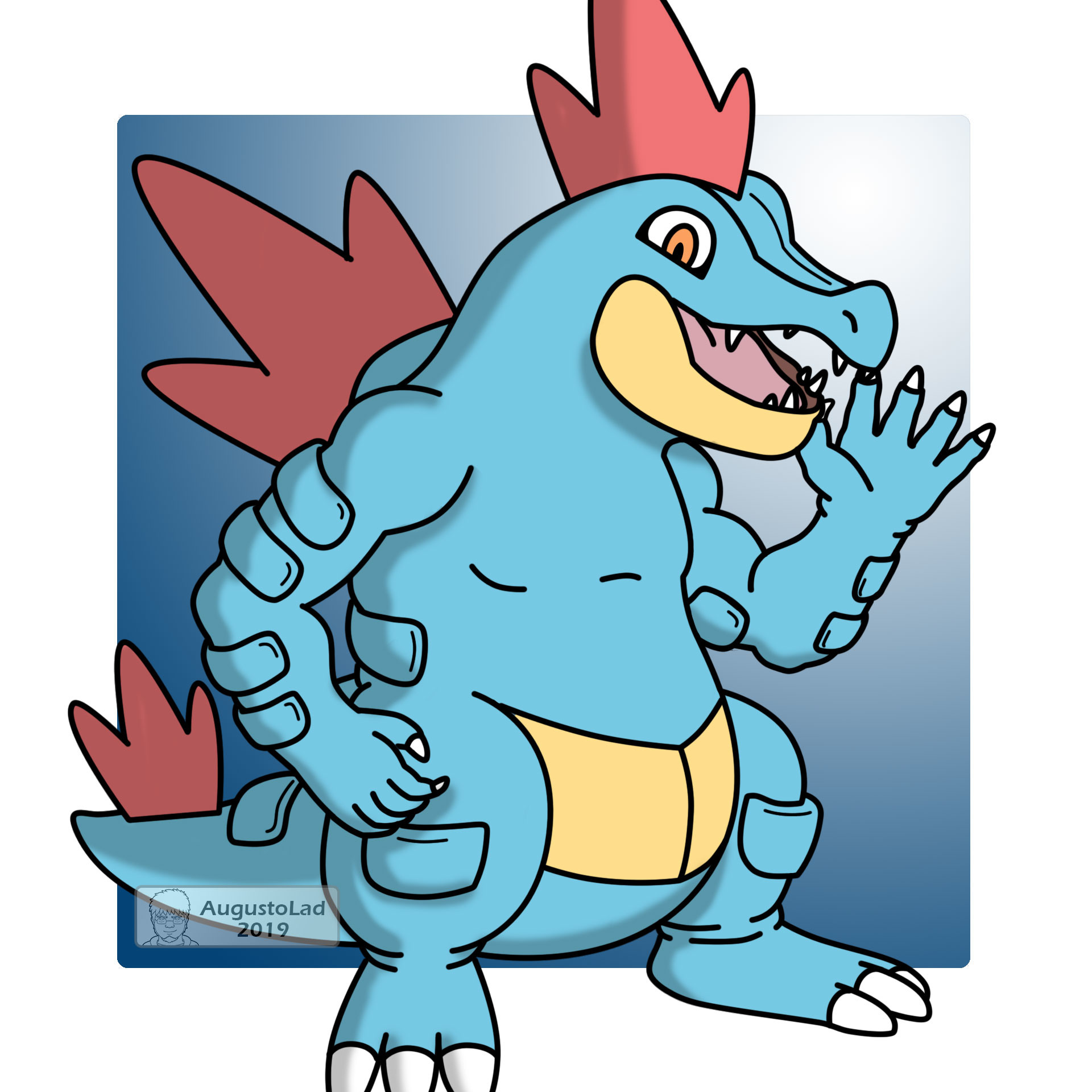 ArtStation - Pokémon - Feraligatr