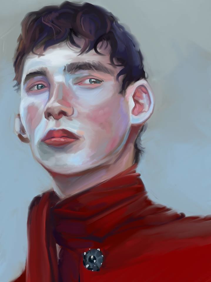 Max Stulle - Male Portrait Color Study