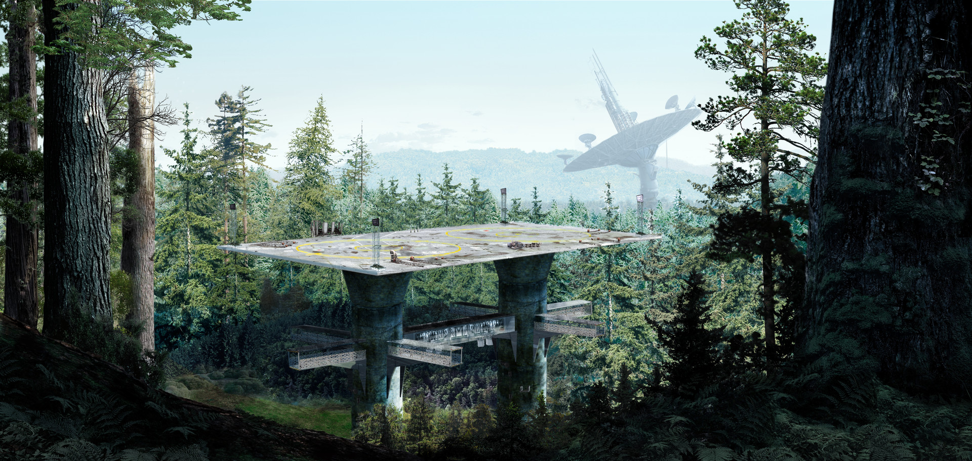 ArtStation - Matte Painting Endor