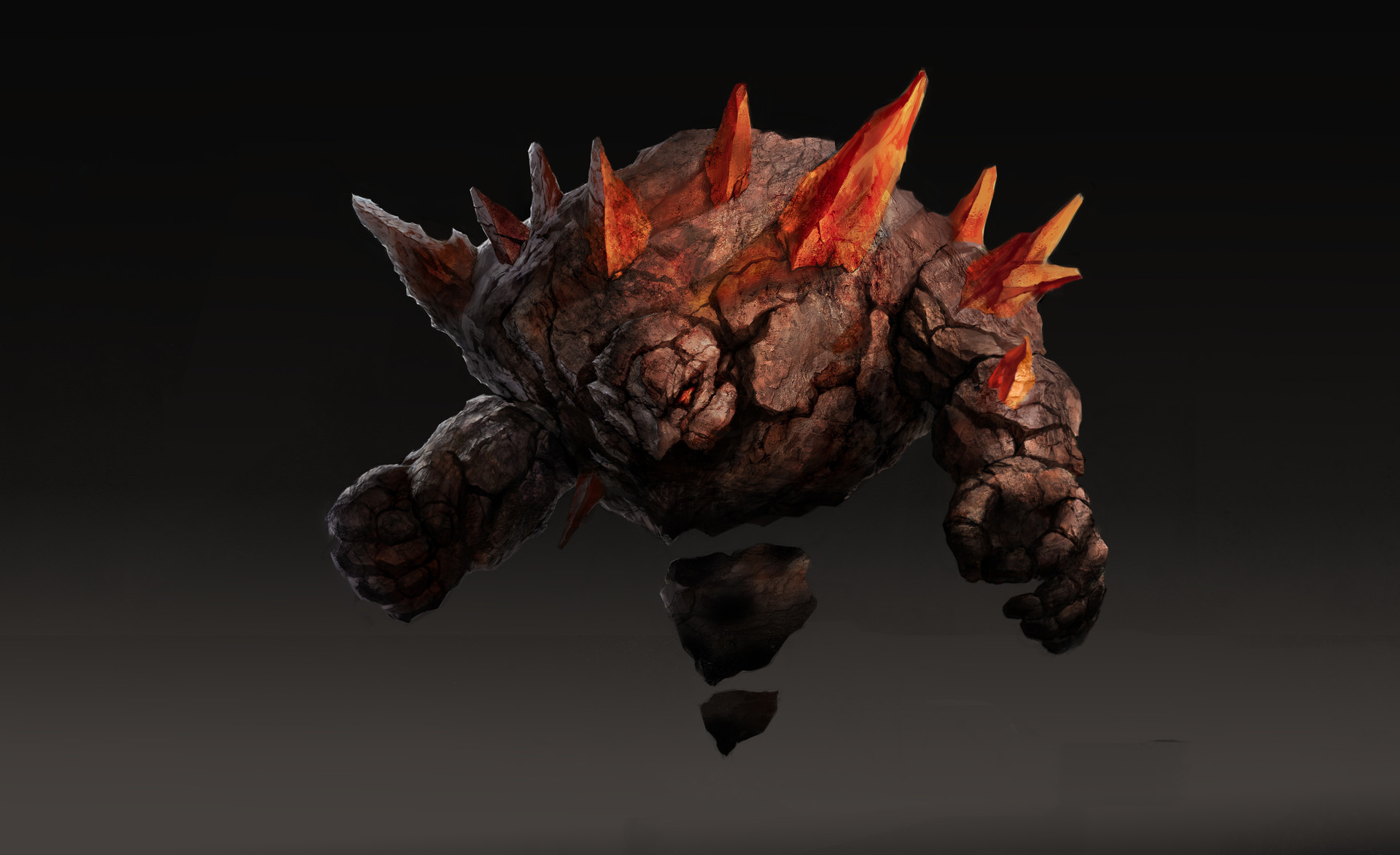 ArtStation - -stone golem-