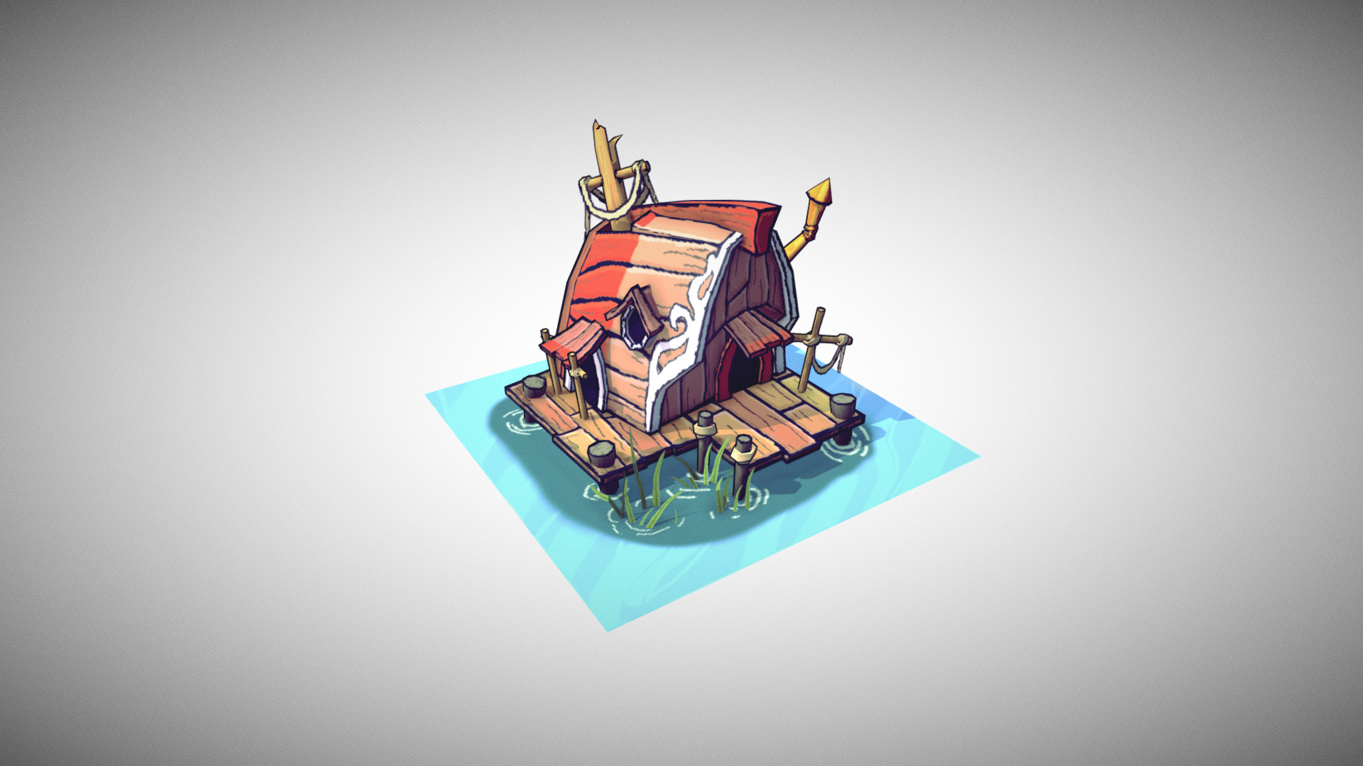 ArtStation - Pirate building