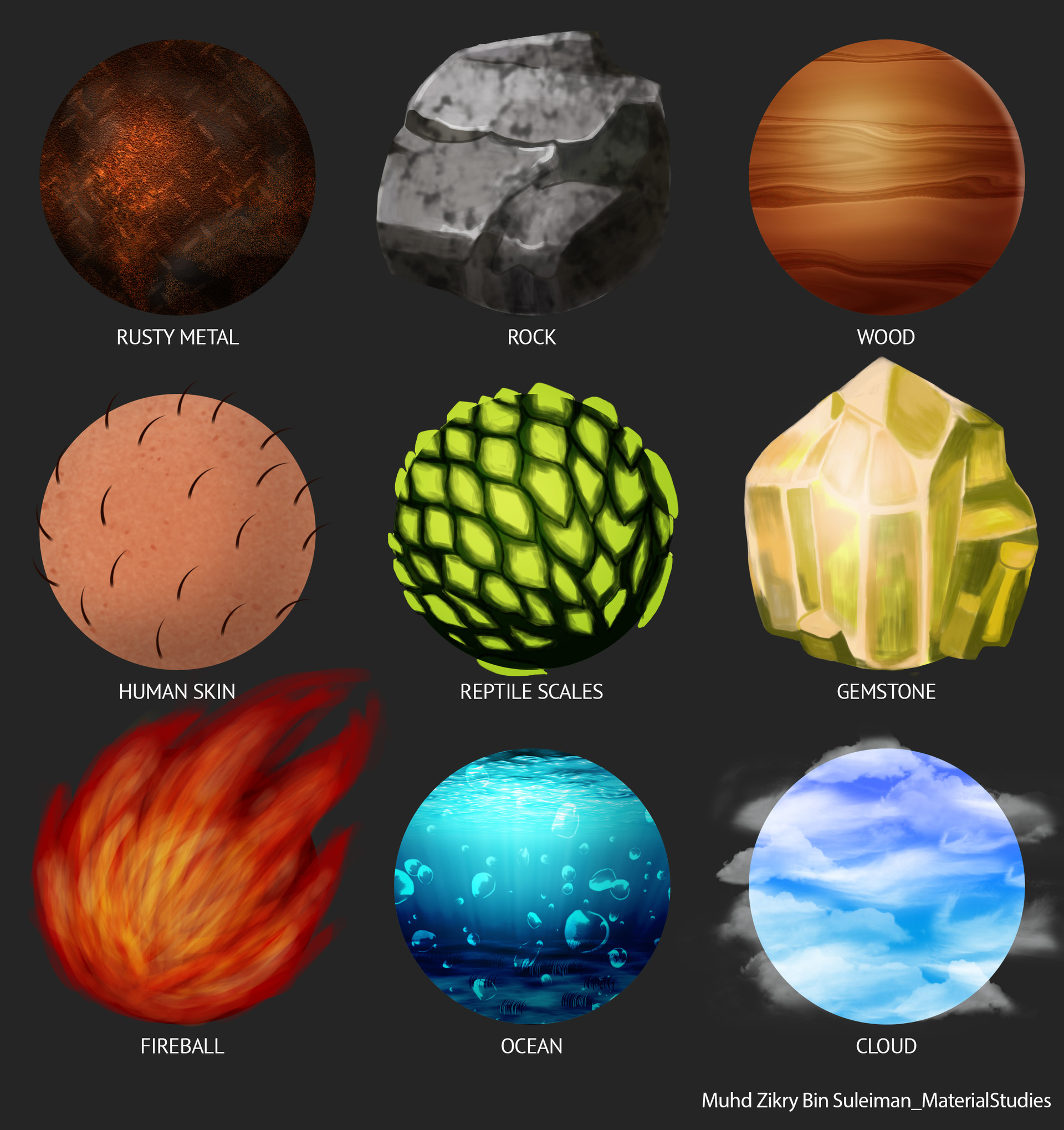 ArtStation - Material Studies