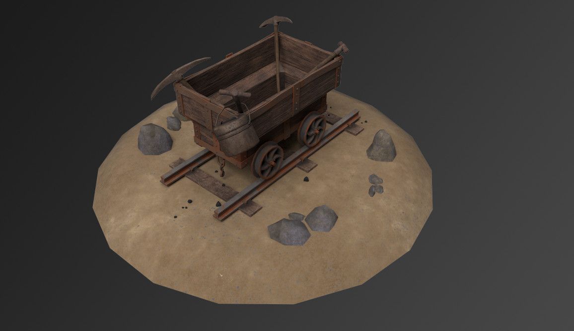 ArtStation - Minecart