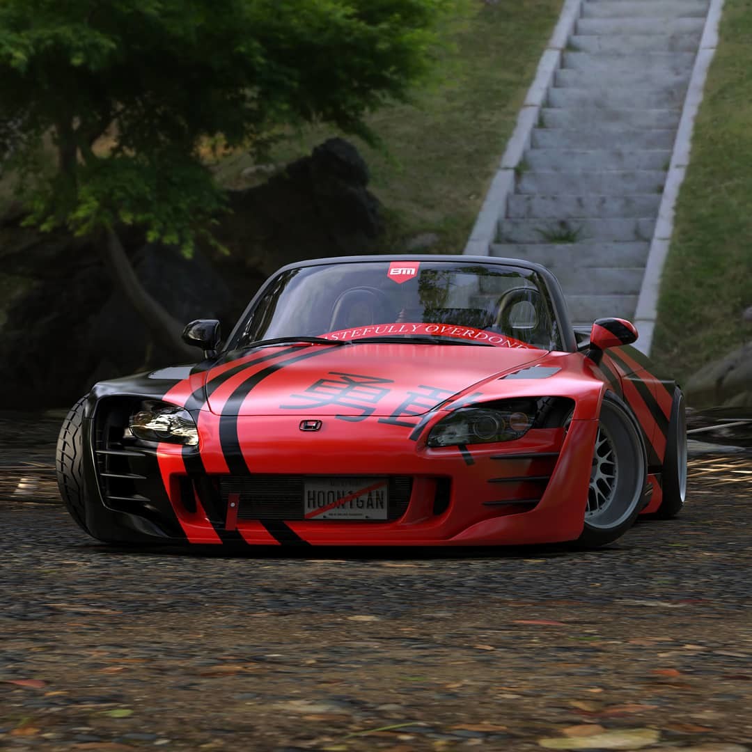 ArtStation - Basildesigns Widebody Honda S2000