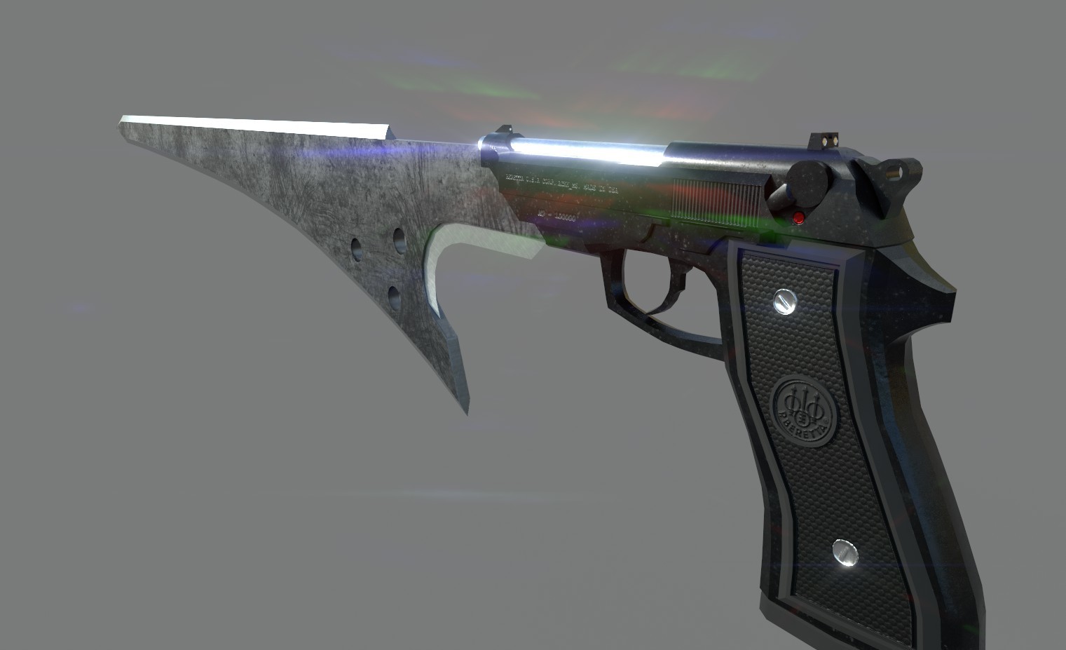 Aaron E. Conner - Hyperion Gunblade - Beretta M9 - FFVIII (8)