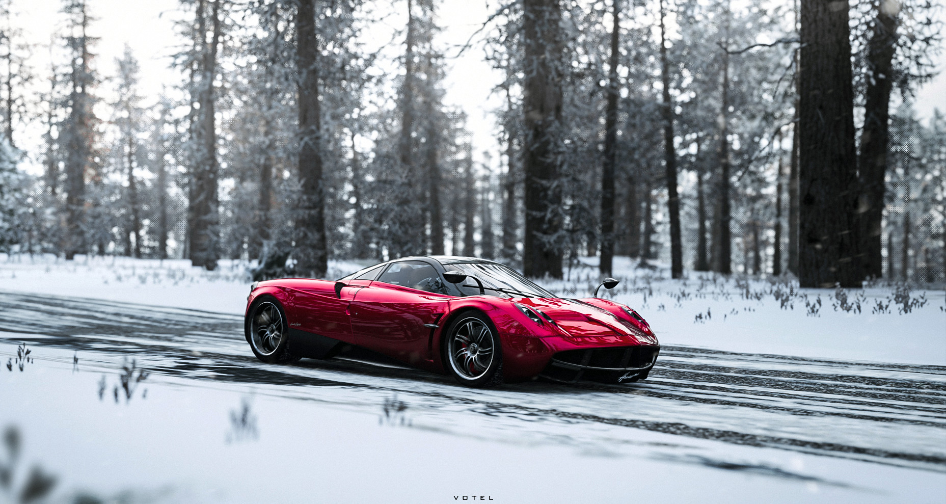 ArtStation - Pagani Huayra