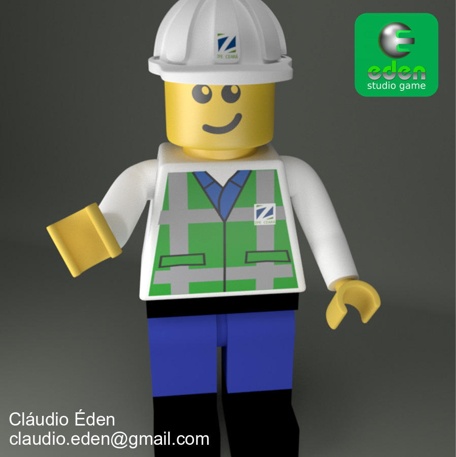 Claudio Eden - Learn the foundations of Blender modeling Lego